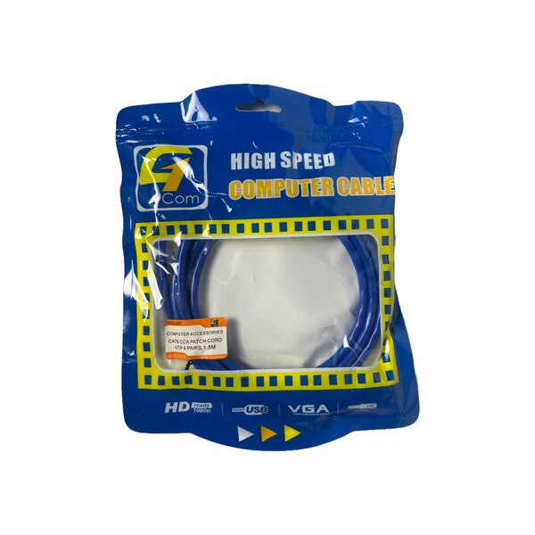 Gcom Cat-6 Network Cable 1.8 Meter