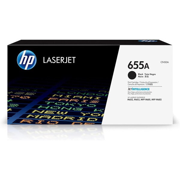 HP CF450A-655A Black Original LaserJet Toner Cartridge