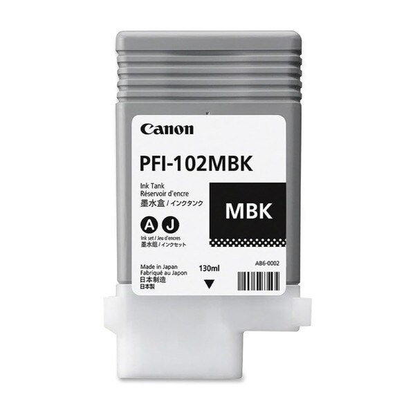 Canon PFI-102MBK Matte Black Ink Tank