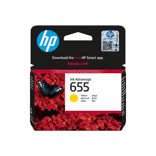 HP CZ112AE Yellow Ink 655 Cartridge