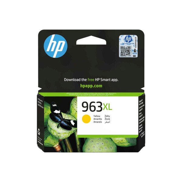 HP 3JA29AE-963XL High Yield Yellow Original Ink Cartridge 1,600 Pages