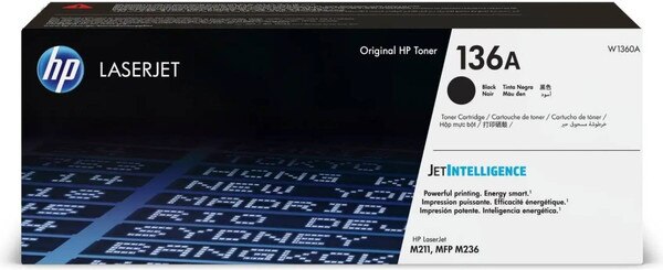 HP W1360A - 136A Black Original LaserJet Toner Cartridge
