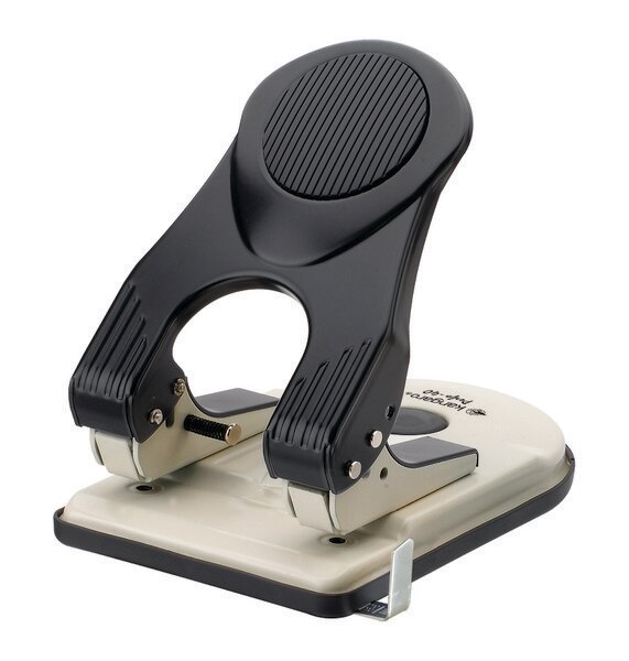 Kangaro Heavy Duty All Metal Puncher 2 Hole 40 Sheets Black