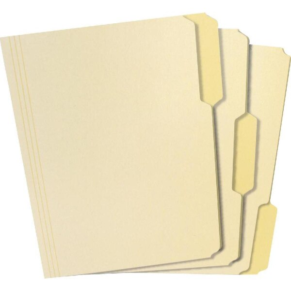 Roco Manila File Folder A4 Size 1/5 Cut Box/50 Pcs