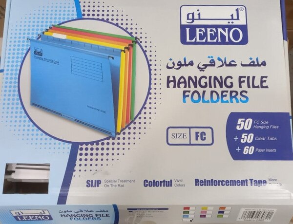 Leeno Legal Size Suspension File White pk./50