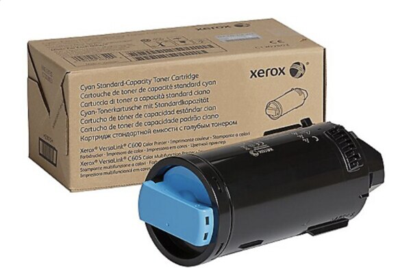 Xerox Cyan Toner Cartridge, Extra High Capacity - VersaLink C605 ...