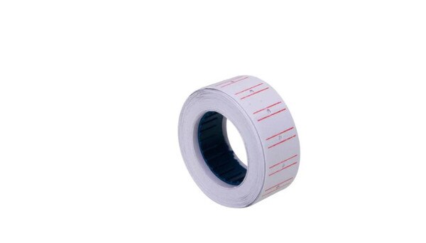 Pricing Label W/Red 22x12mm for Atlas Pl700/800/810/900, 1000 Labels/Roll
