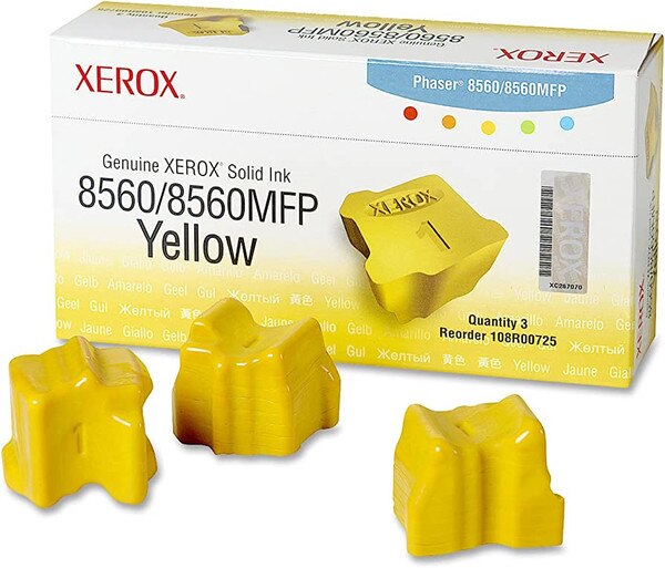 Xerox Toner Phaser 8560 Yellow