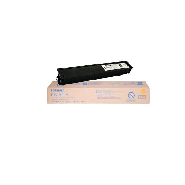 Toshiba T-FC50P-Y Toner E-25/30/35/45/5055c, 33.6K pg-Yellow