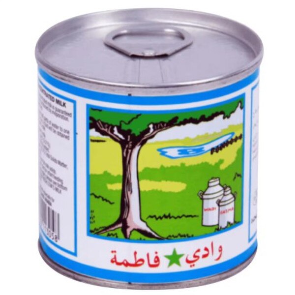 Wadi Fatima Milk Evaporated 170g
