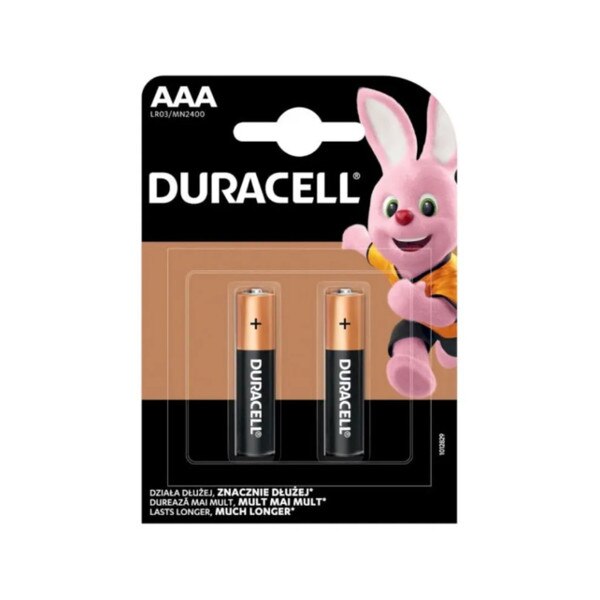 Duracell Battery AAA 2/Pack
