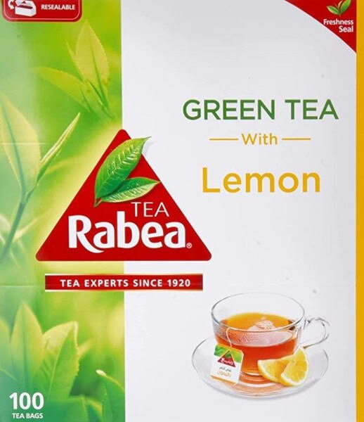 Rabea Green With Lemon 100 Bags