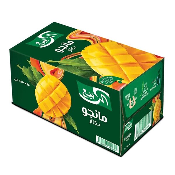 Al Rabie Mango Nectar 18×185ml