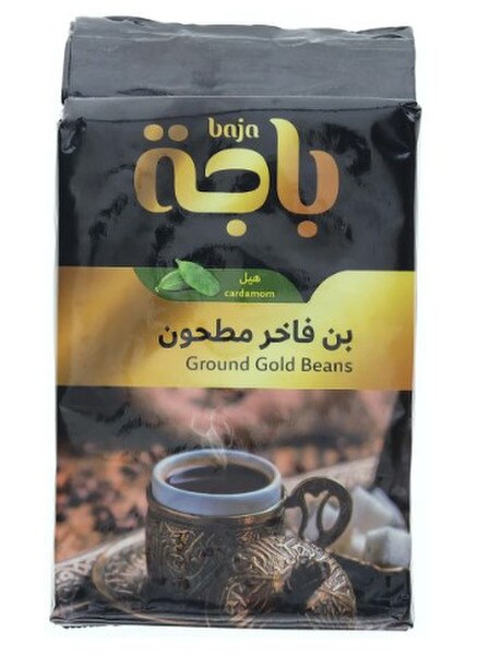 BAJA Turkish Coffee Ground Beans - With Cardamom 200g