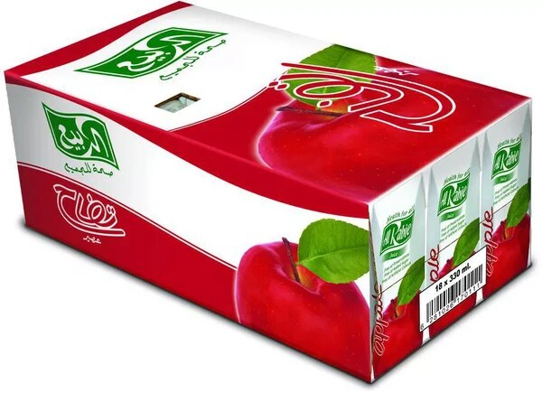 Al Rabie Apple Juice Sugar Free 18x250ml