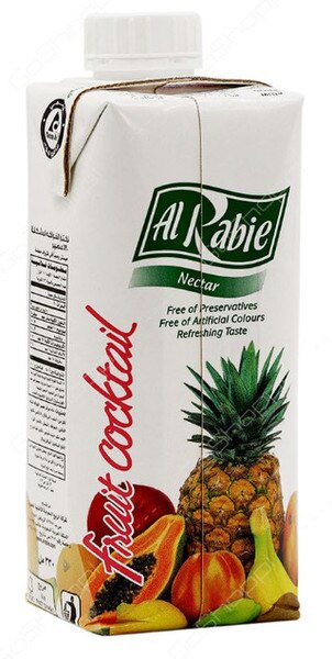 Al Rabie Fruit Cocktail Nectar 18x250ml
