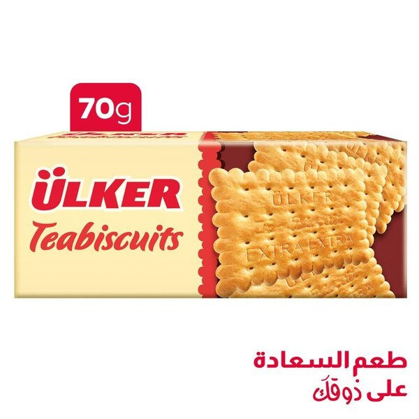Ulker Tea Biscuits 12 X 70g