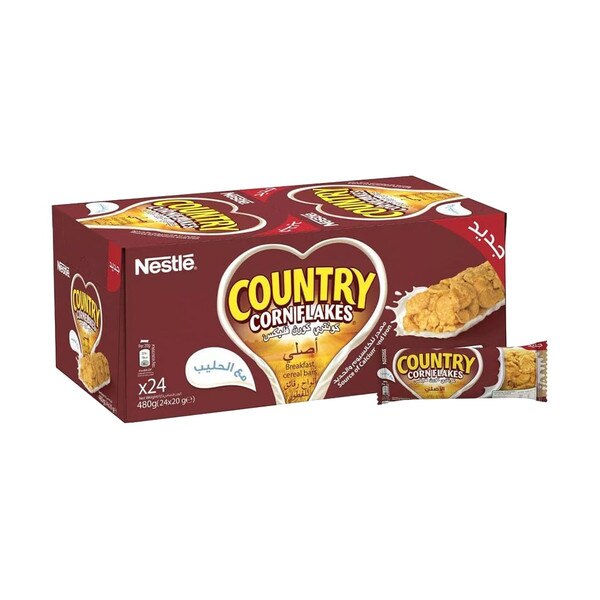 Nestle Country Corn Flakes Bar 24 x 20g