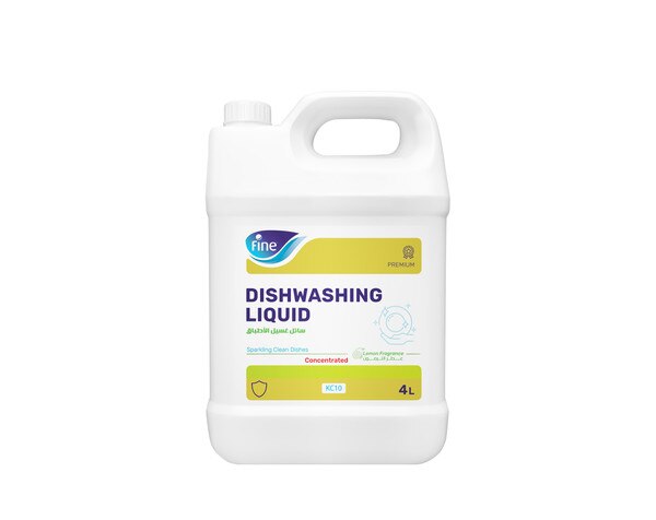 Fine Solution Dish washing Liquid Soap Prime 4 Liter