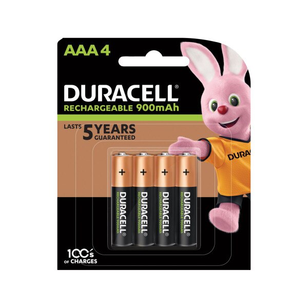 Duracell Batteries Rechargeable AAA 4/pack