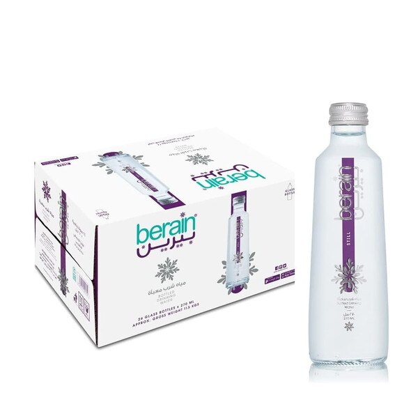 Berain Glass Still Water 270ml Box Of 24