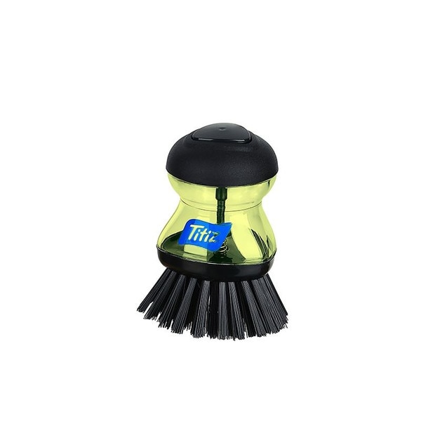 Titiz Soap Dispensing Palm Dish Brush