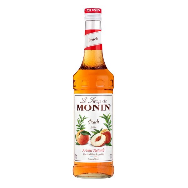 Monin Peach Syrup 1Ltr