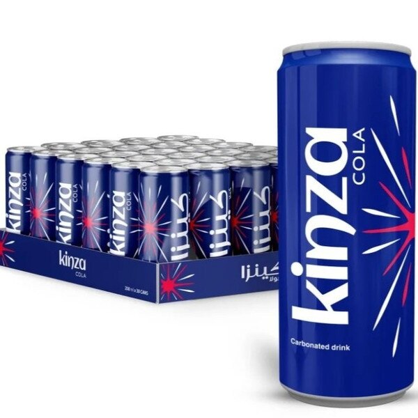 Kinza Cola Softdrink, 250ml x 30 Can/Case