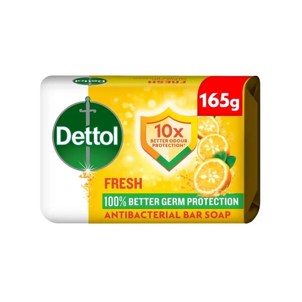 Dettol Antibacterial Soap Bar Fresh 165G