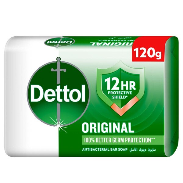 Dettol Antibacterial Soap Bar Original 120G