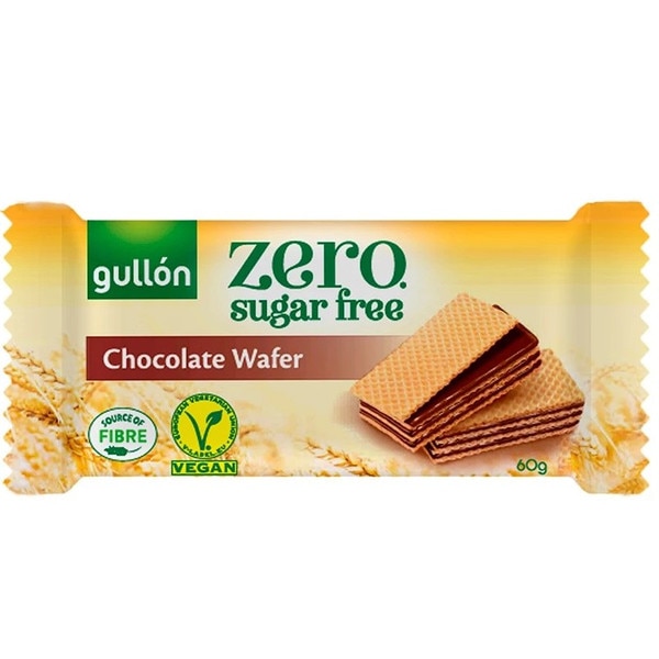 Gullon Zero Sugar Free Choco Wafer 60g Pack Of 12