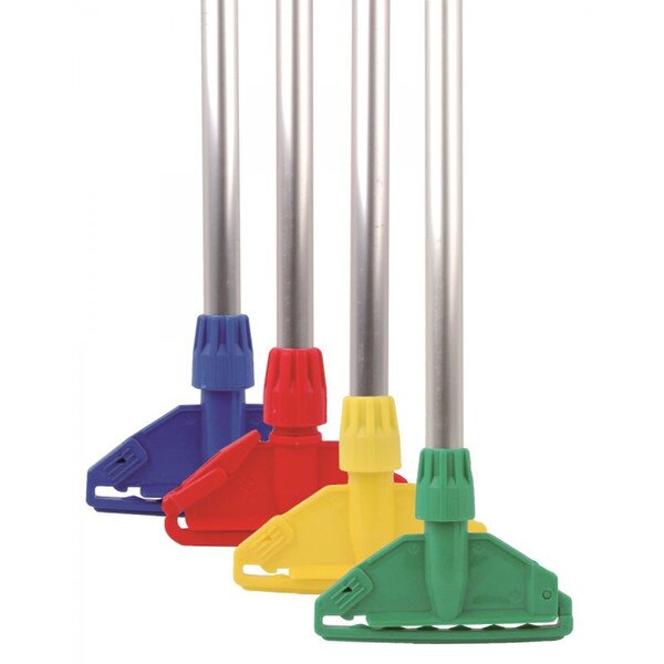Aluminum Cotton Mop Stick with Plastic Clip