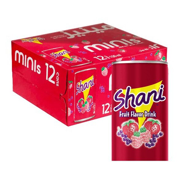 Shani Soft Drink 150ml x 12 Mini Can/Case