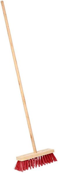 Hard Broom 30cm With Stick