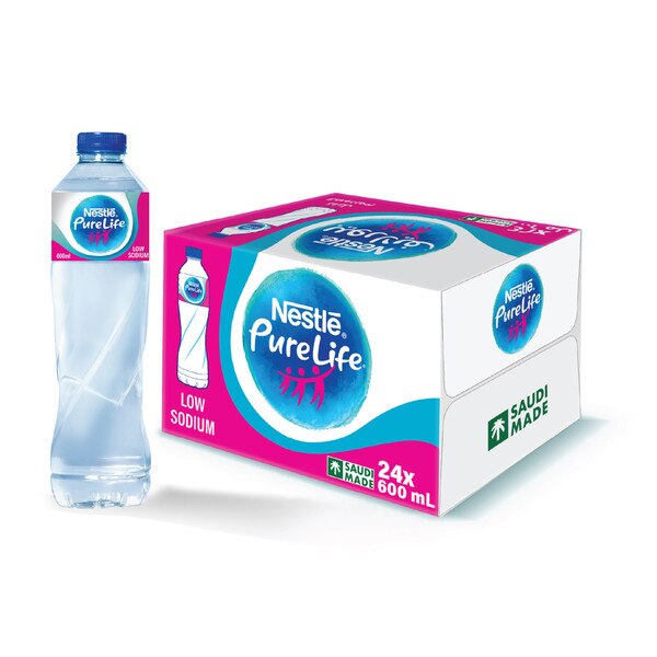 Nestle Water 0.6 Liter Box of 24
