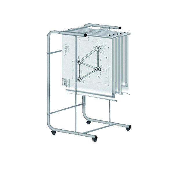 Plan Hanger Stand With 12 Clamps