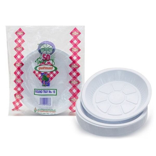 Plastic Plate Small pack of 50 no:18