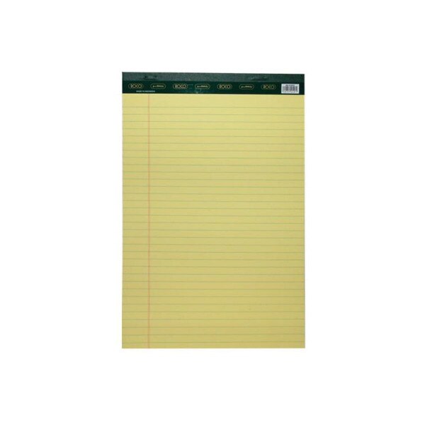 Roco pad yellow F4 lined