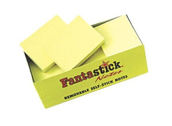 Fantastick Stick Note 38.1mm x 50.8mm 3/Pack