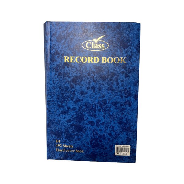 Class Record Book F4 192 Sheets
