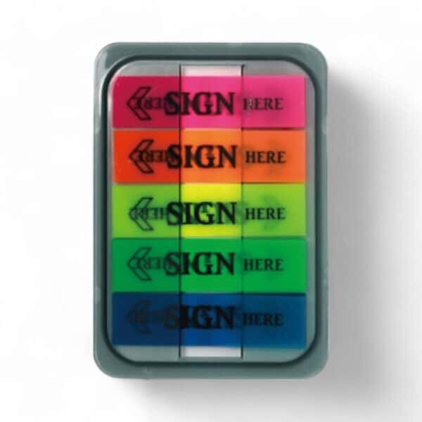 DEC Pop-up film index 44mm*12mm*5pcs flag shape 20sheets/each color ...