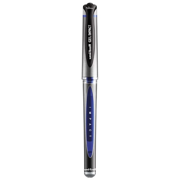 Uni-ball Gel Pen Impact 1.0 Blue Pack/12