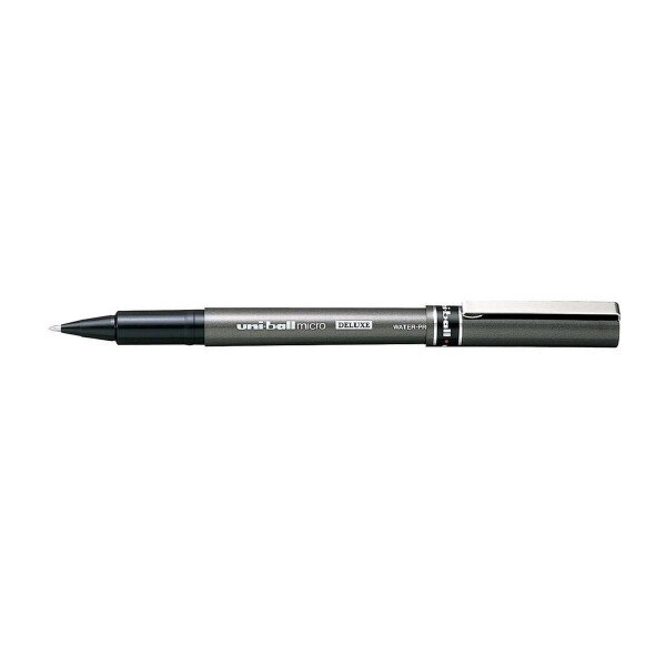Uni-ball micro deluxe black Pack/12