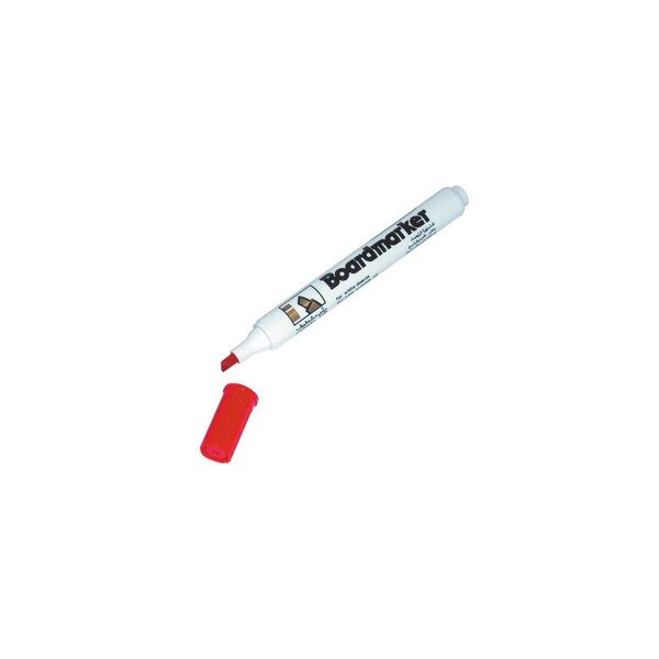 Roco whiteboard markers (chisel tip) red Pack/12
