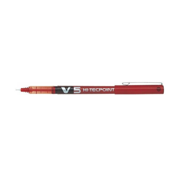 Pilot V5 extra fine, red Pack/12