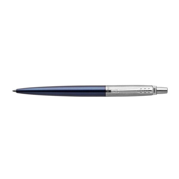 Parker jotter stainless steel & blue