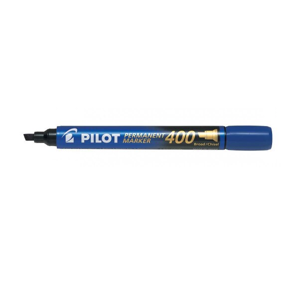 Pilot Permanent Marker Blue Color, Chisel Tip-130011067 Pack/12