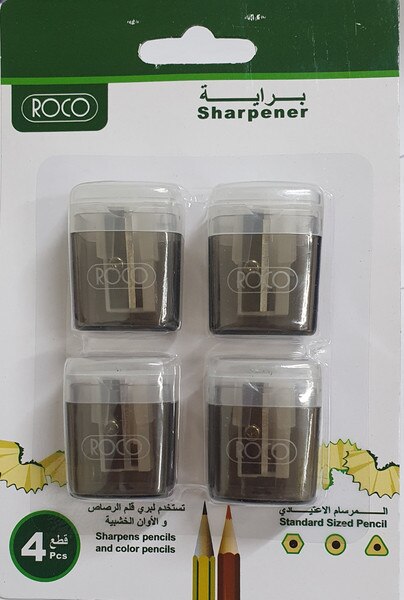Roco Sharpener Container Small Single Hole 4Pcs