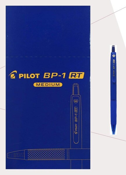 Pilot BallPoint Pen Medium Tip 1.00mm Blue Pack/12