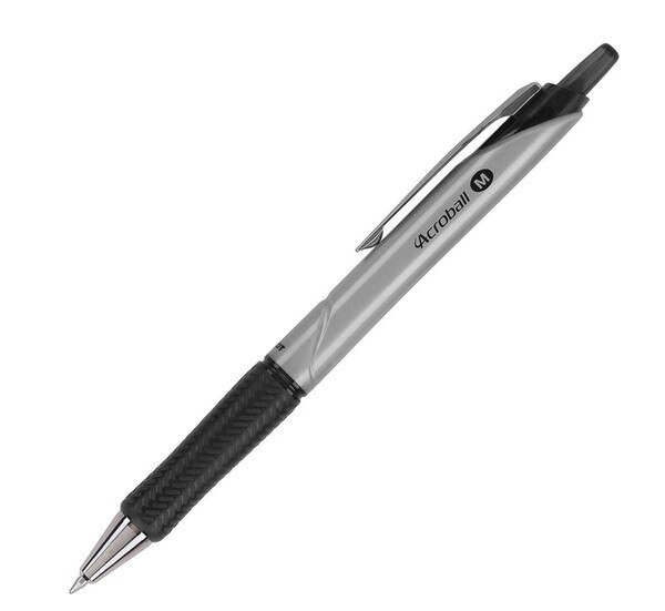 Pilot Acroball Pen Ballpoint Medium Tip Black